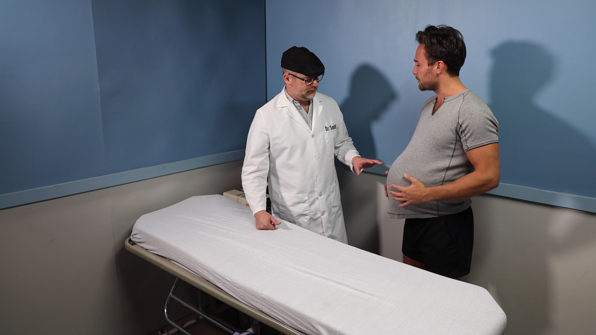 David's intense labor - Mpreg - Film 911