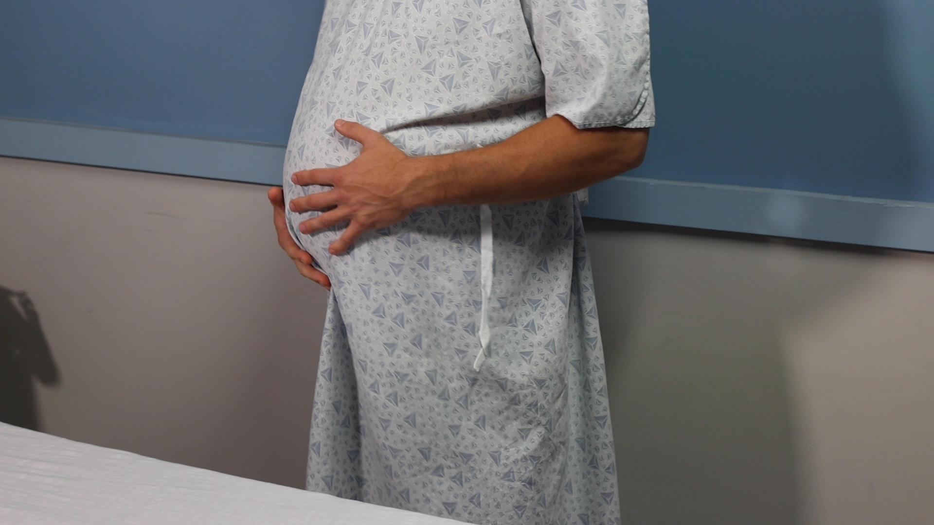 David's intense labor - Mpreg - Film 911